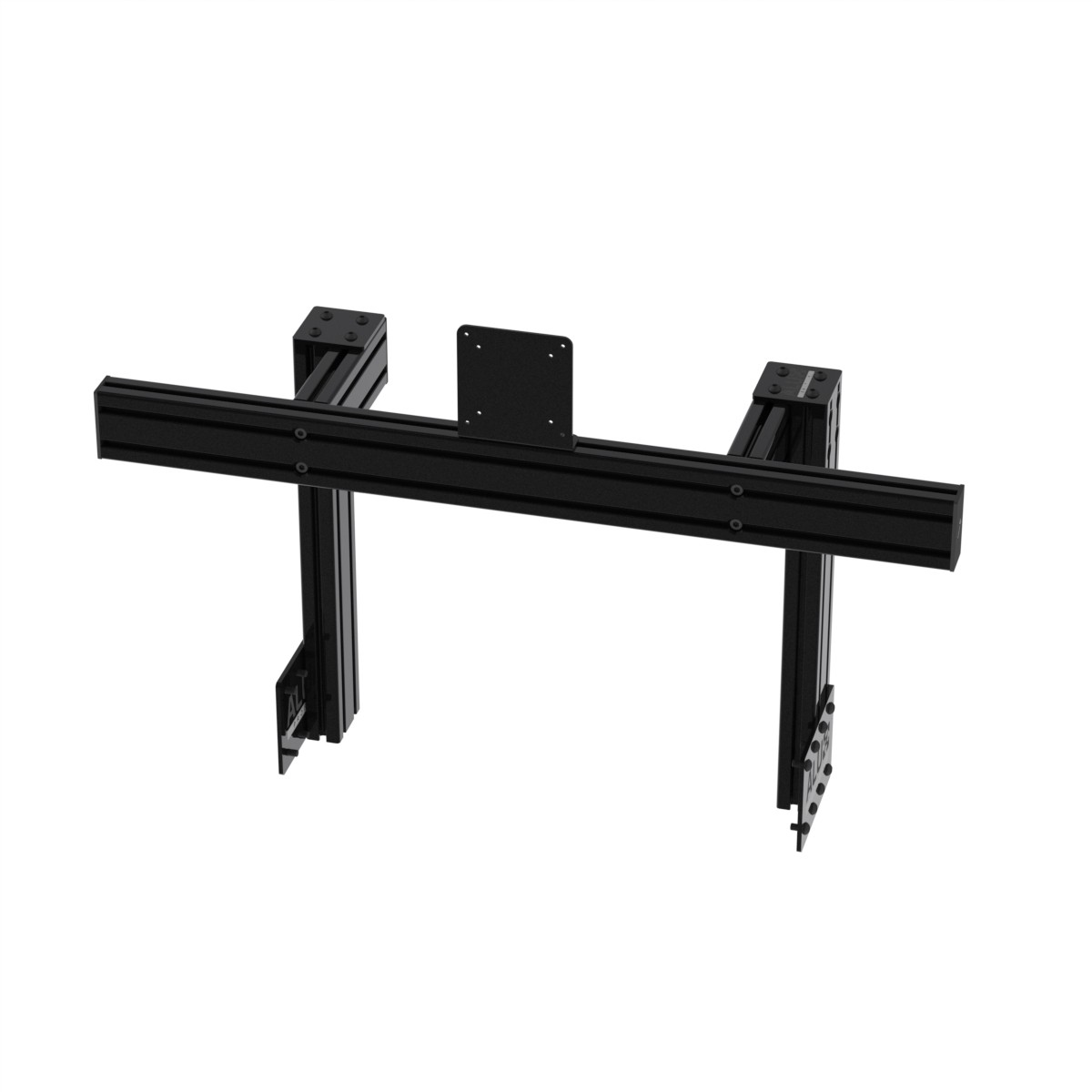 Monitor mount for 40x80 Sim Rig black | Aluxprofile.com