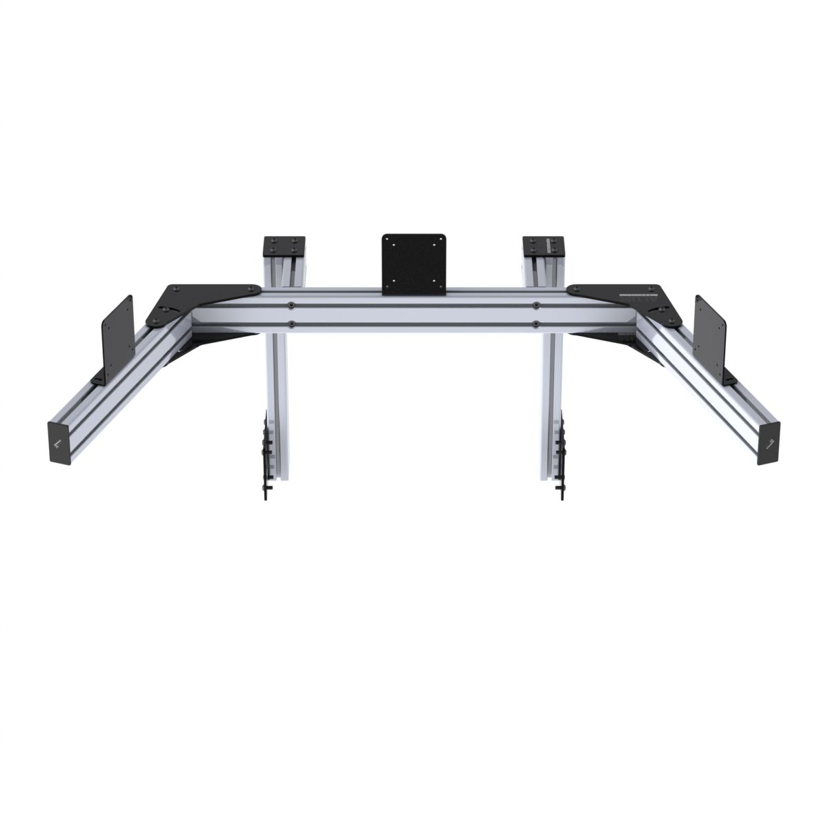 Triple Monitor mount for 40x80 Sim Rig | Aluxprofile.com